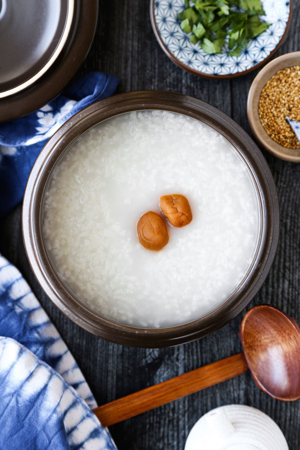 Okayu (Japanese congee) | Pickled Plum