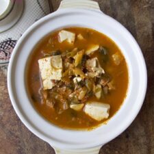 Kimchi soup (kimchi guk) | Pickled Plum