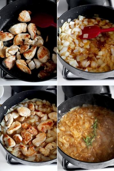 Chicken with Prosecco Sauce | Pickled Plum