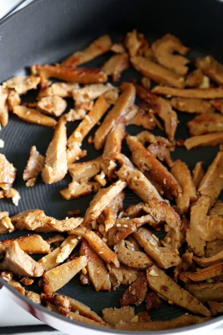 Seitan and Vegetable Stir Fry Recipe | Pickled Plum