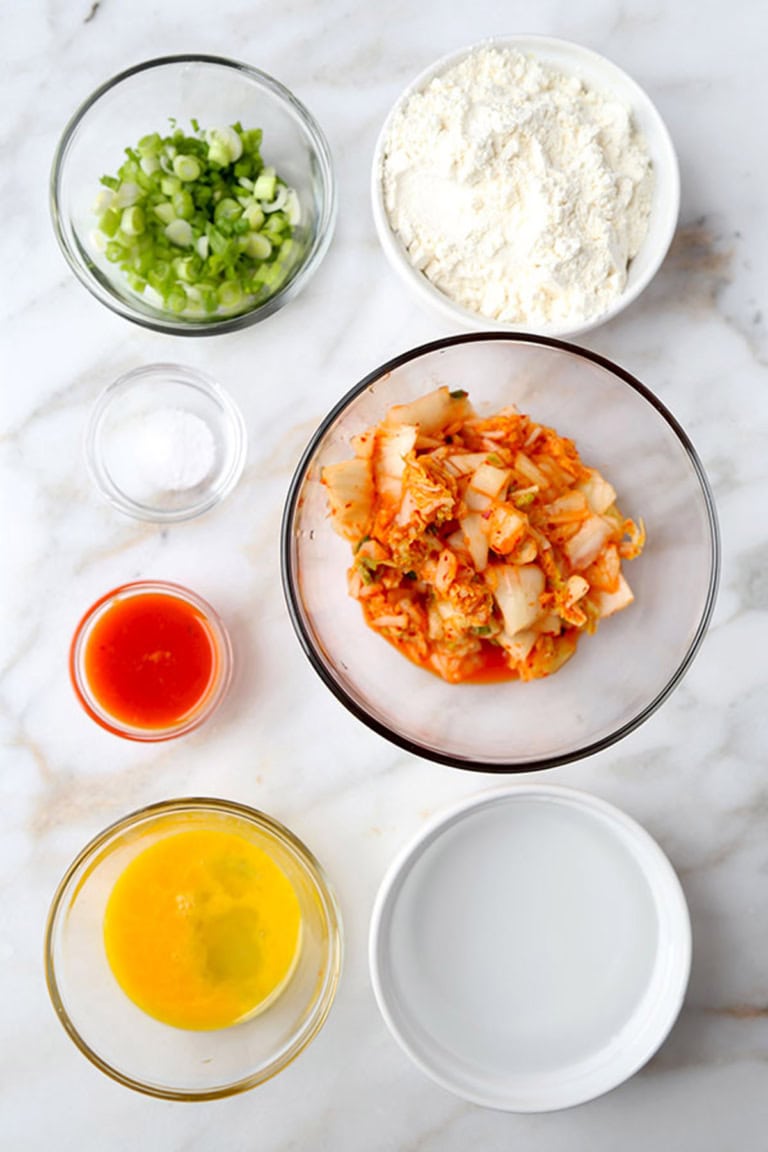 Kimchi Pancake How To Make Kimchijeon Pickled Plum