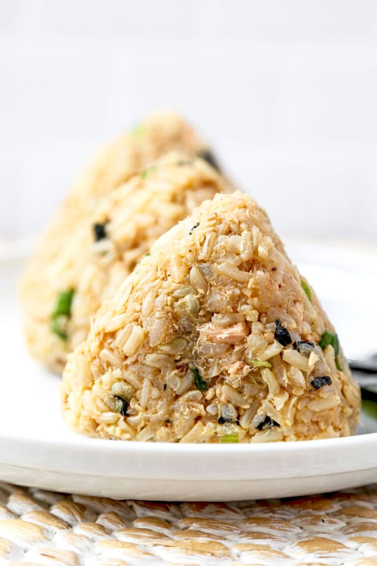 Tuna And Sesame Omusubi (Rice Balls) | Pickled Plum