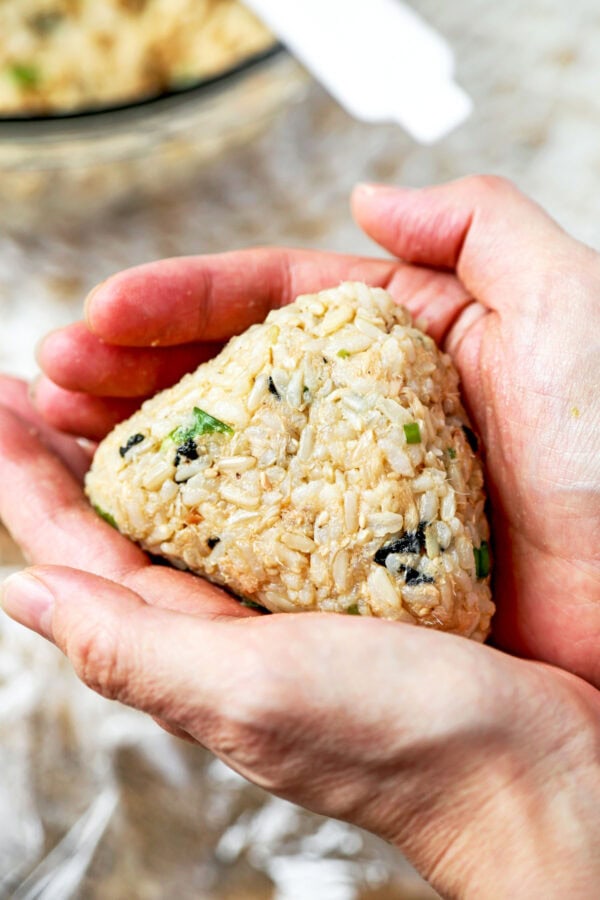 Tuna And Sesame Omusubi (Rice Balls) | Pickled Plum