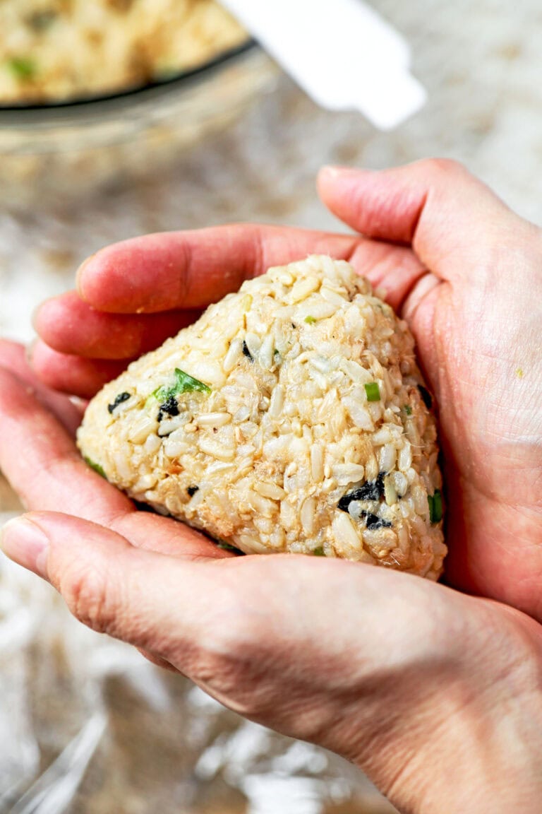 Tuna And Sesame Omusubi (Rice Balls) | Pickled Plum