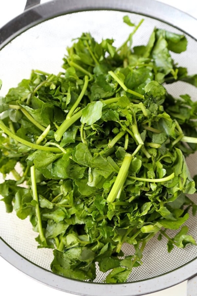 Tofu Chow Fun With Watercress | Pickled Plum