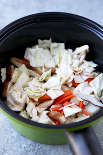Vegetable Oyakodon | Pickled Plum