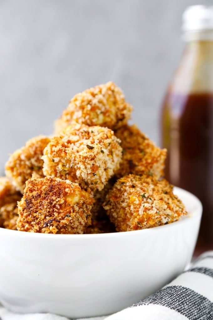 Breaded Tofu Chicken (Baked) | Pickled Plum