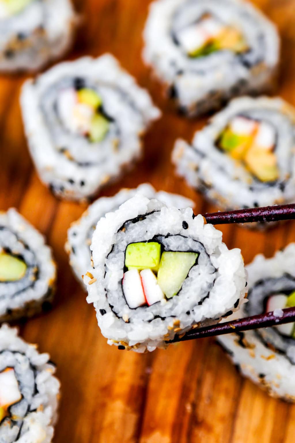Easy California Roll + Spicy California Roll Recipes