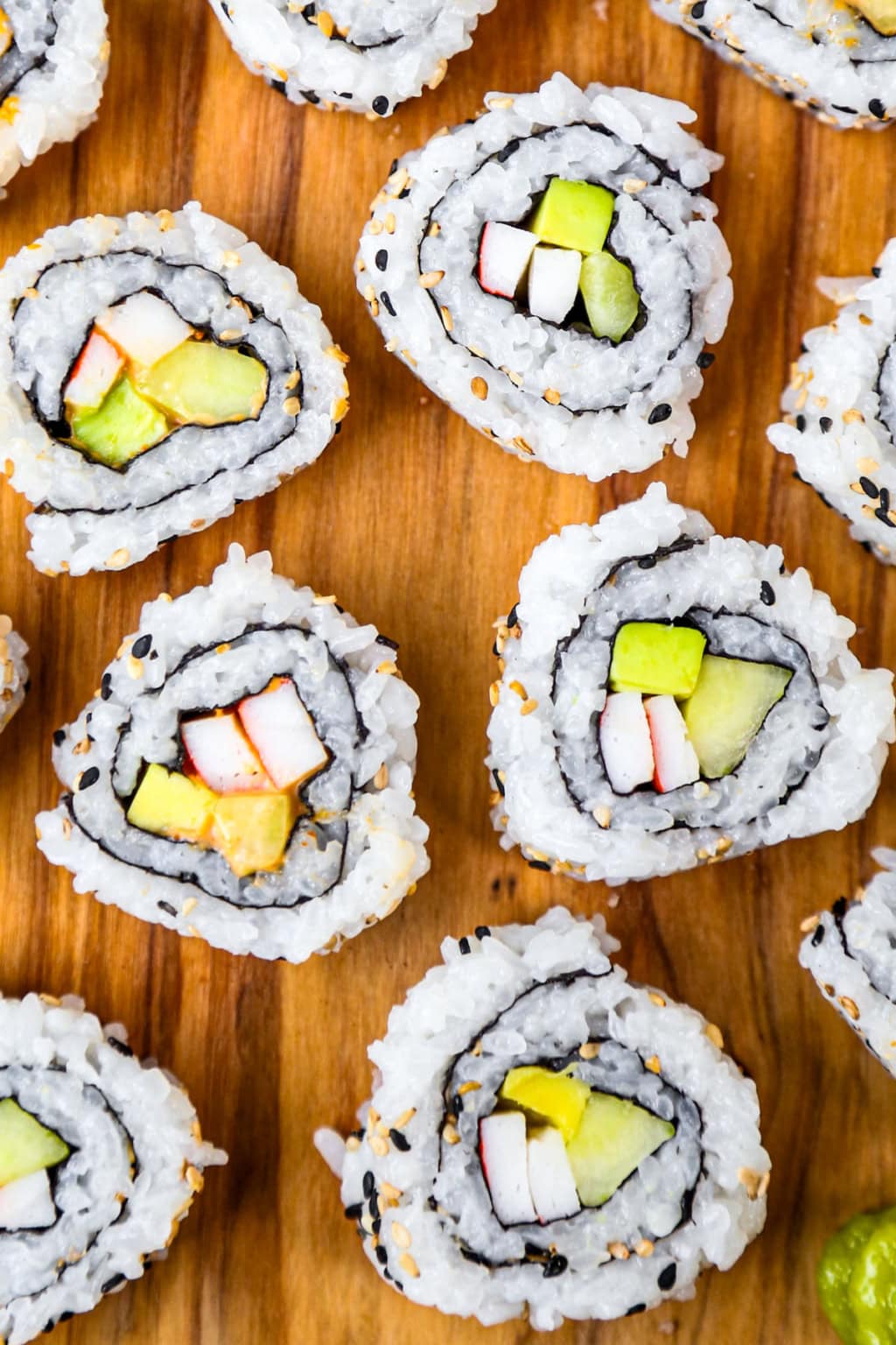 Easy California Roll + Spicy California Roll Recipes