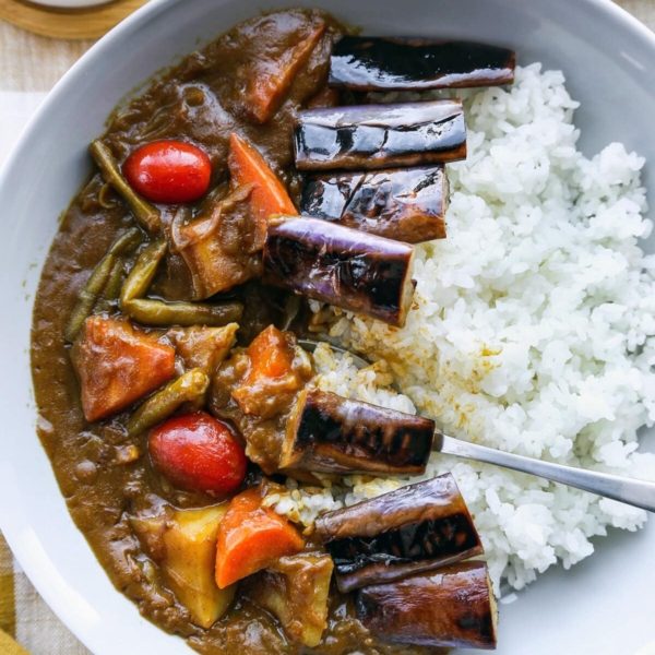 Japanese Coco Ichibanya-Style Vegetable Curry | Pickled Plum