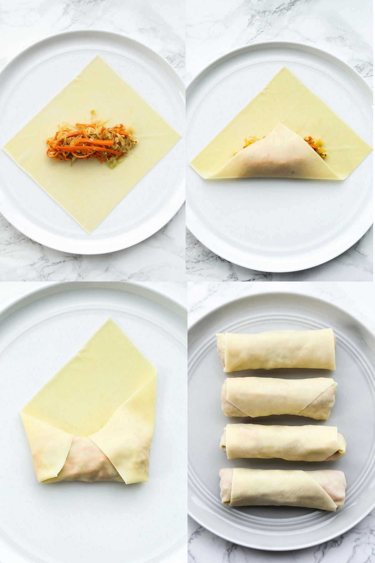 Easy Vegetable Egg Rolls | Pickled Plum