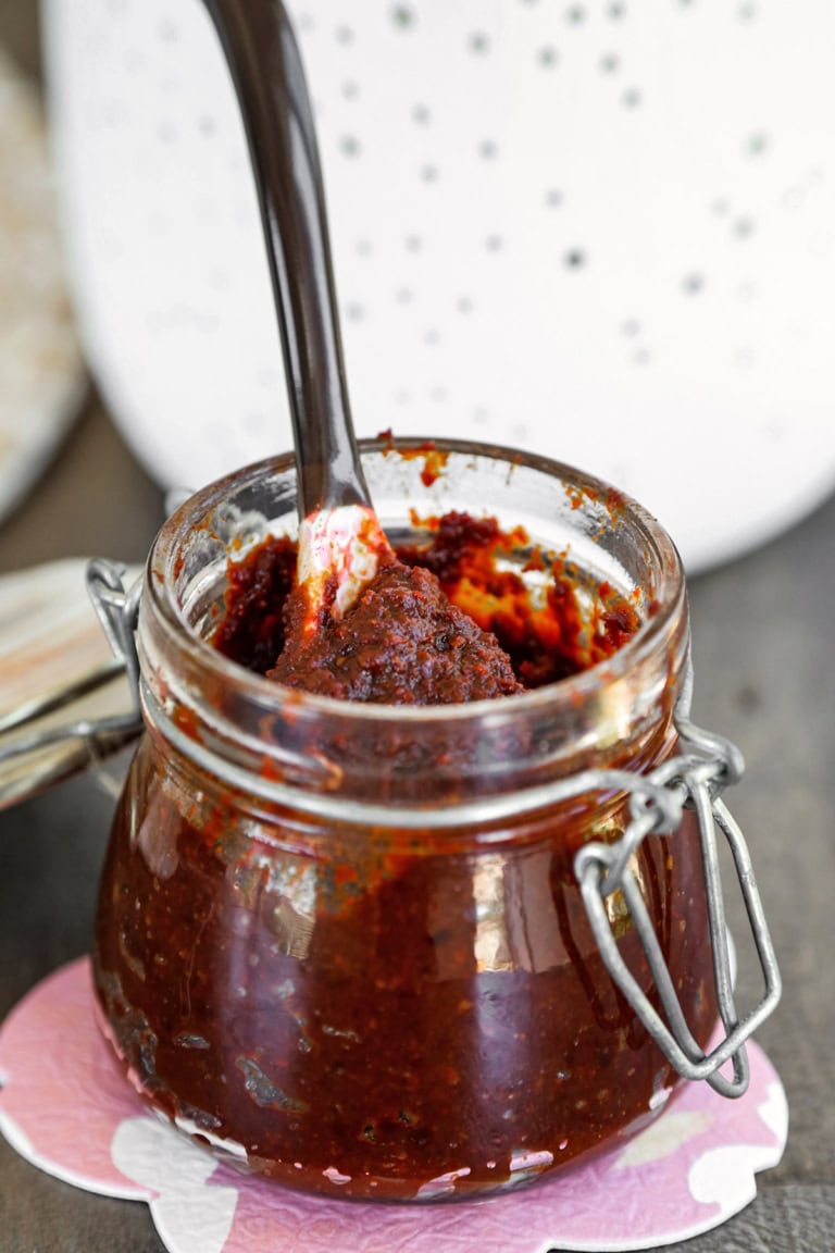 Quick Homemade Gochujang (Korean Chili Paste) | Pickled Plum