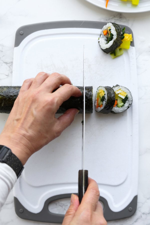 Vegetarian Kimbap (Gimbap) | Pickled Plum