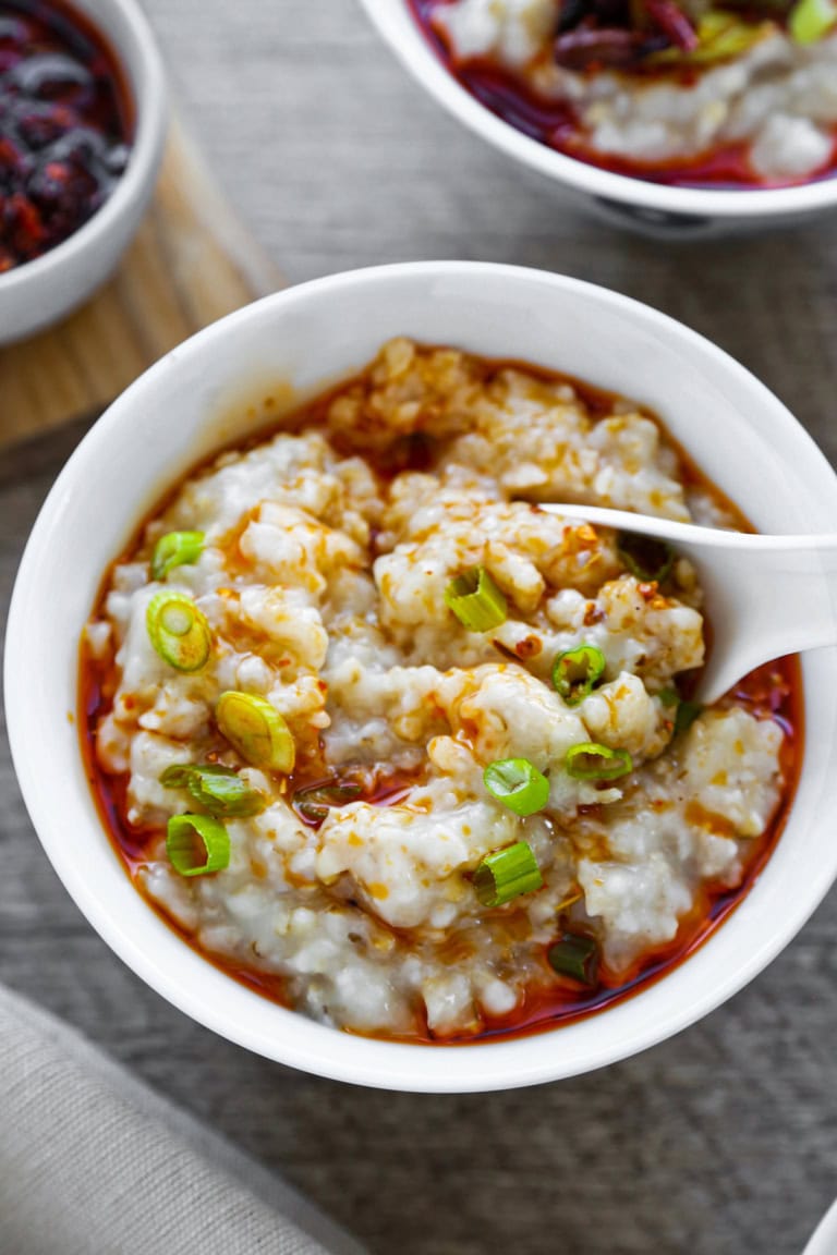 Slow Cooker Oatmeal (Chinese Style) | Pickled Plum