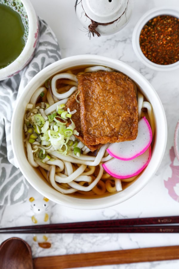 Kitsune Udon (きつねうどん) | Pickled Plum