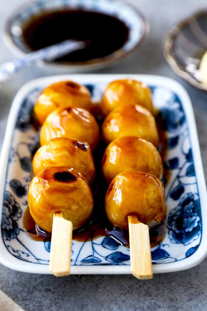 Mitarashi Dango (みたらし団子) | Pickled Plum