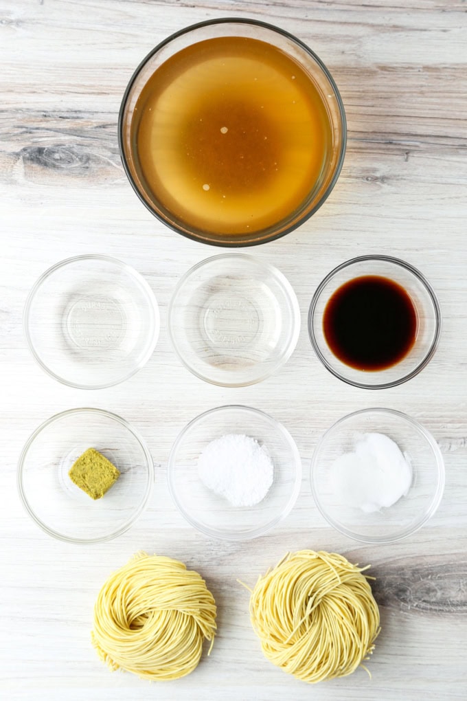 Vegetable Champon | Pickled Plum