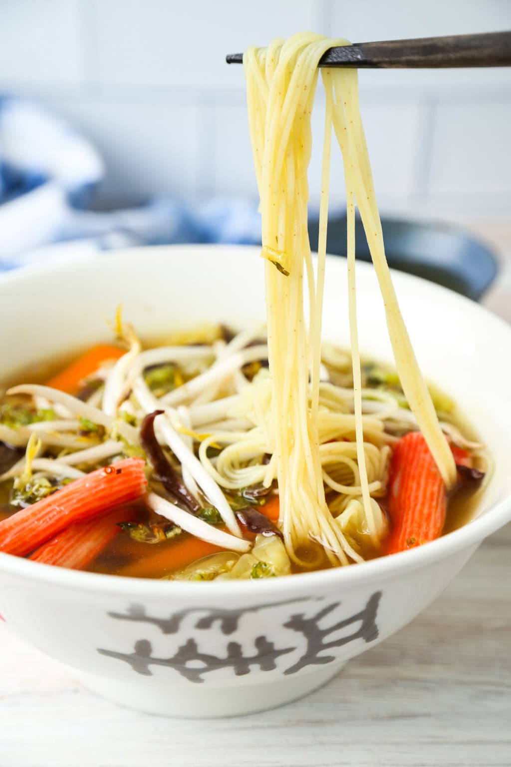 Vegetable Champon | Pickled Plum