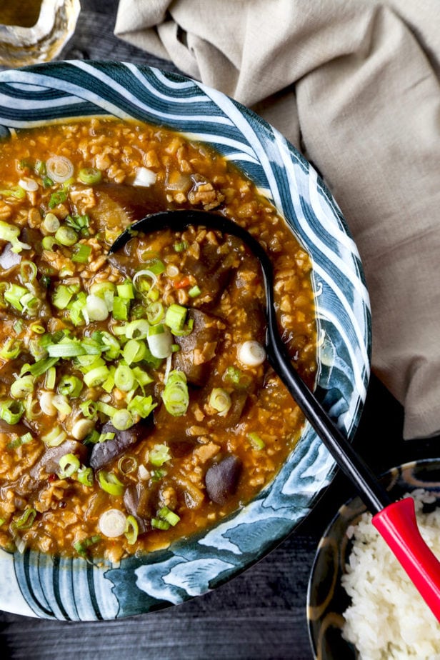 Mabo Nasu (Japanese Style Eggplant Stir Fry) | Pickled Plum | Easy ...