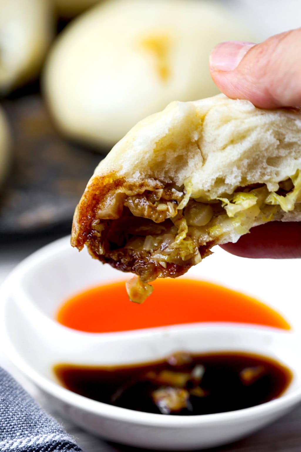 Vegetable Bao Buns (包子) | Pickled Plum