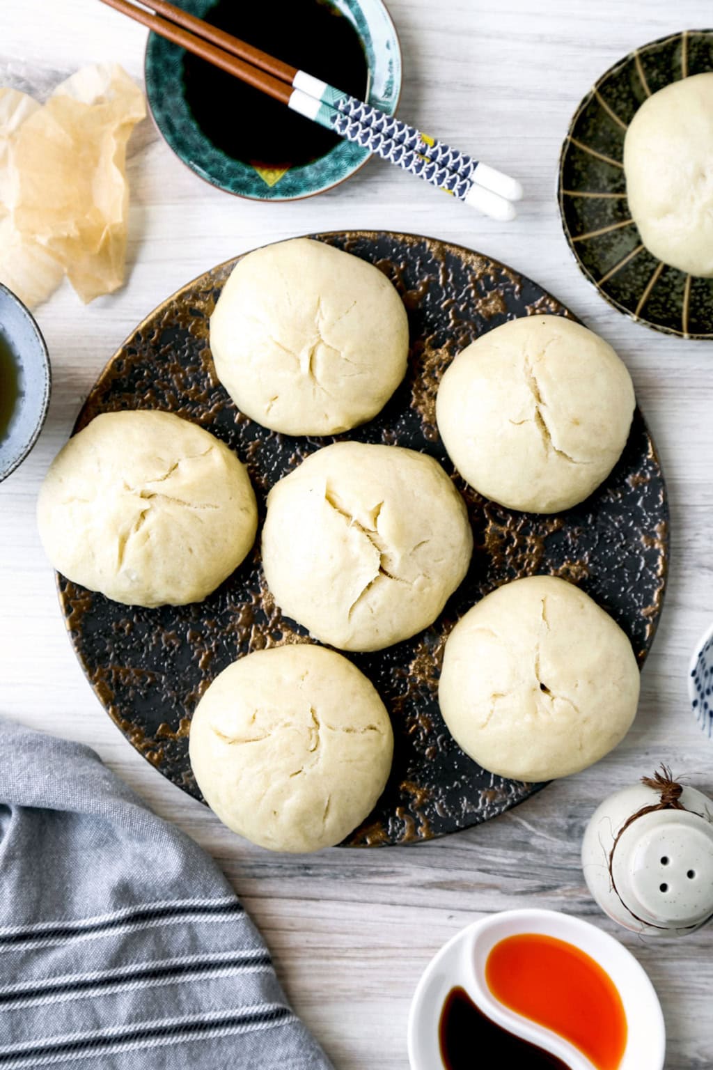 Vegetable Bao Buns (包子) | Pickled Plum