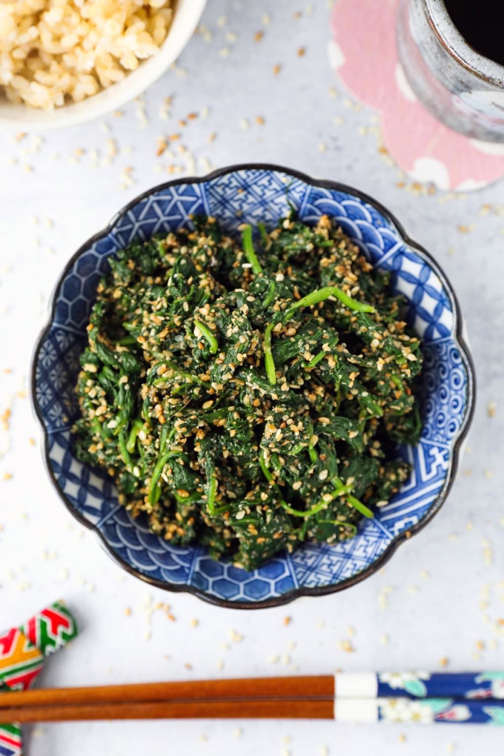 Gomae (Japanese Spinach Salad With Sesame Sauce) | Pickled Plum