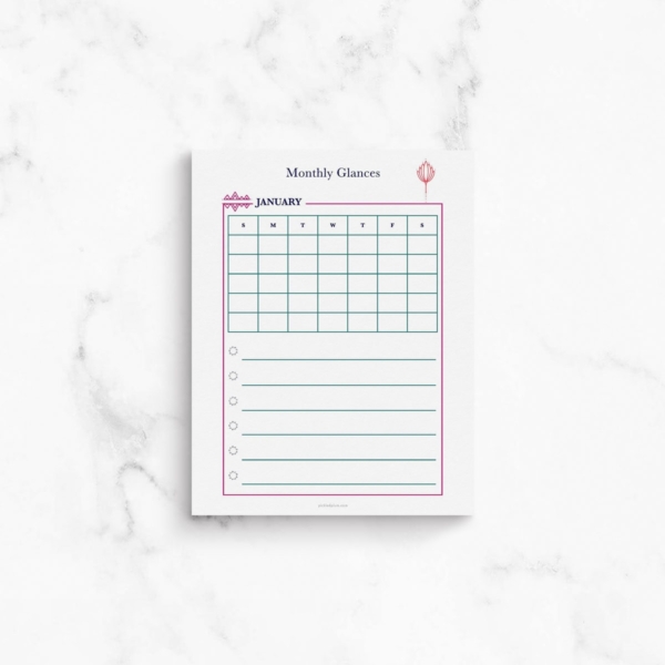 The Digital Deluxe Life Planner Printable | Pickled Plum