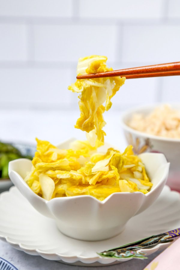 Salted Pickled Cabbage | Pickled Plum