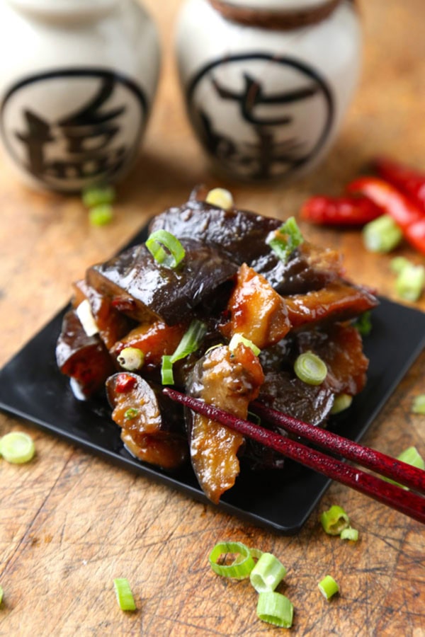 Sauteed Eggplant with Spicy Miso Sauce | Pickled Plum