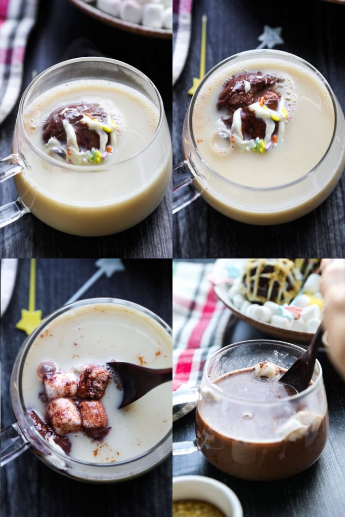 How To Make Delicious Hot Chocolate Bombs | Pickled Plum