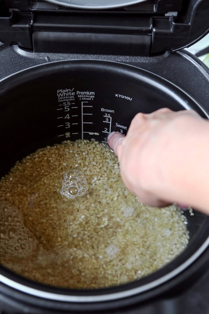 How To Cook White Rice and Brown Rice In A Rice Cooker: Easy Step By ...