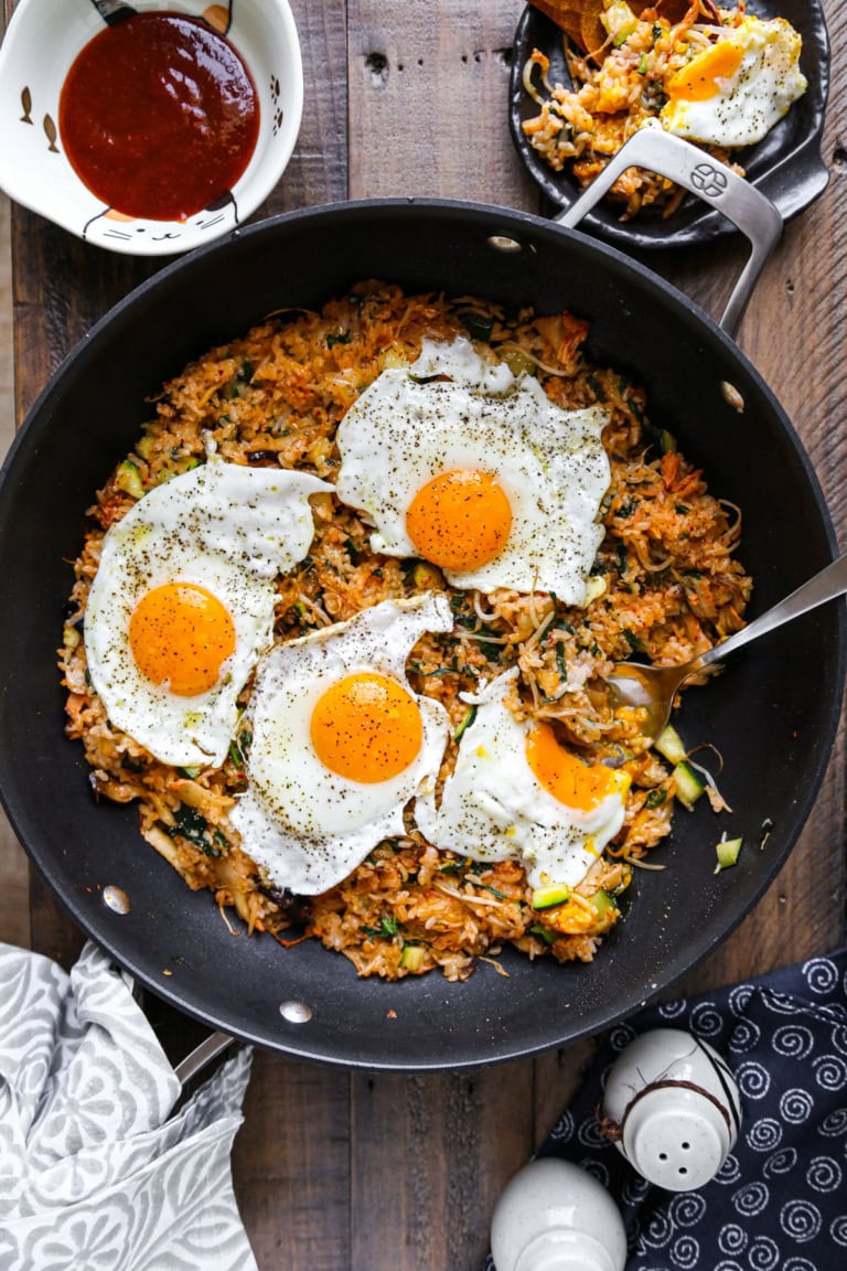 Skillet Dolsot Bibimbap | Pickled Plum