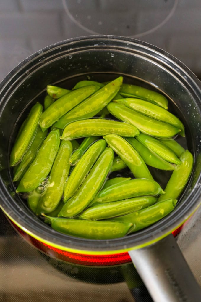 Sugar Snap Peas With Sesame Dressing | Pickled Plum