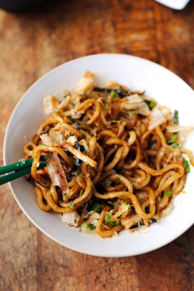 The Best Yaki Udon Recipe- 焼きうどん
