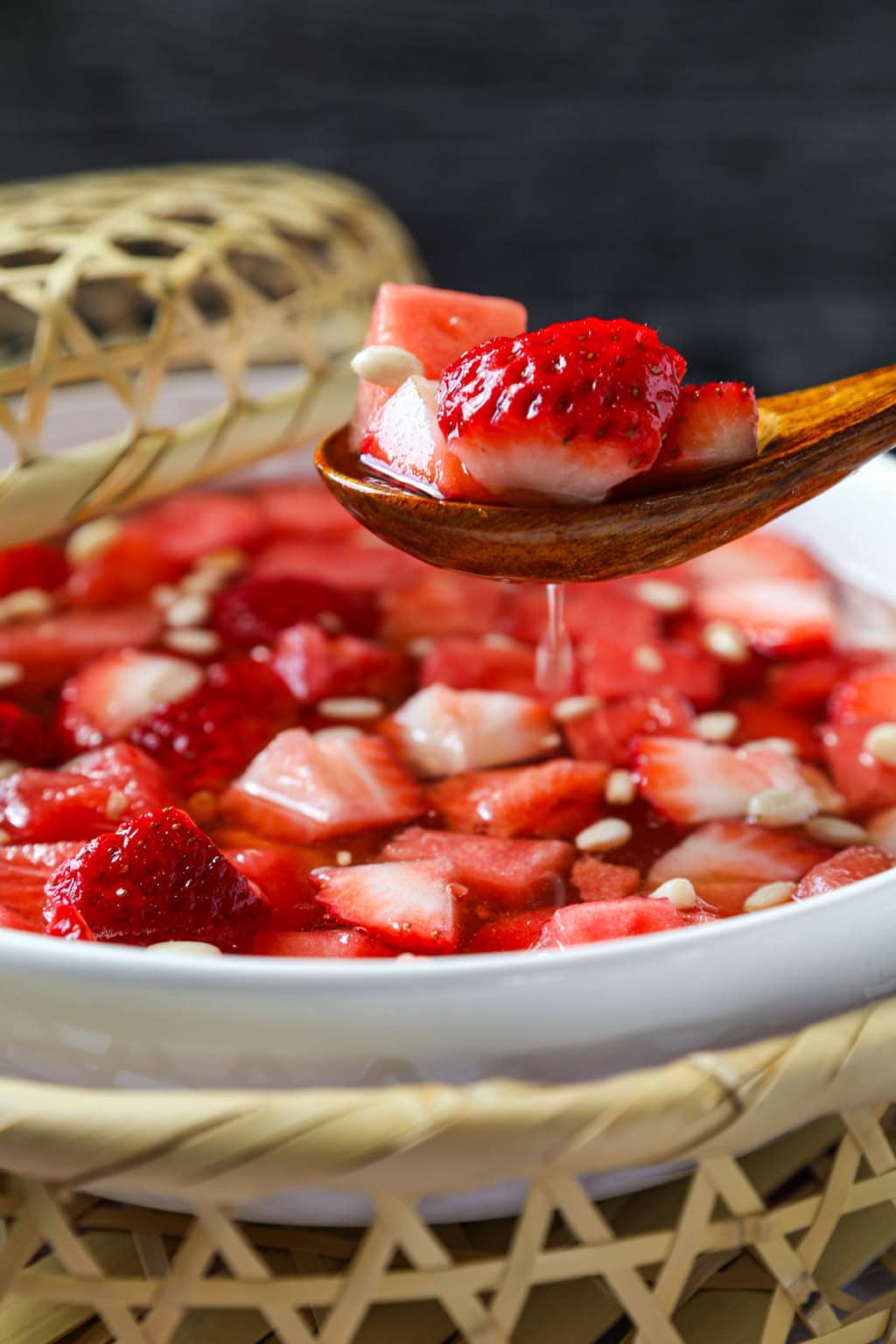 Hwachae (Korean Fruit Bowl) | Pickled Plum