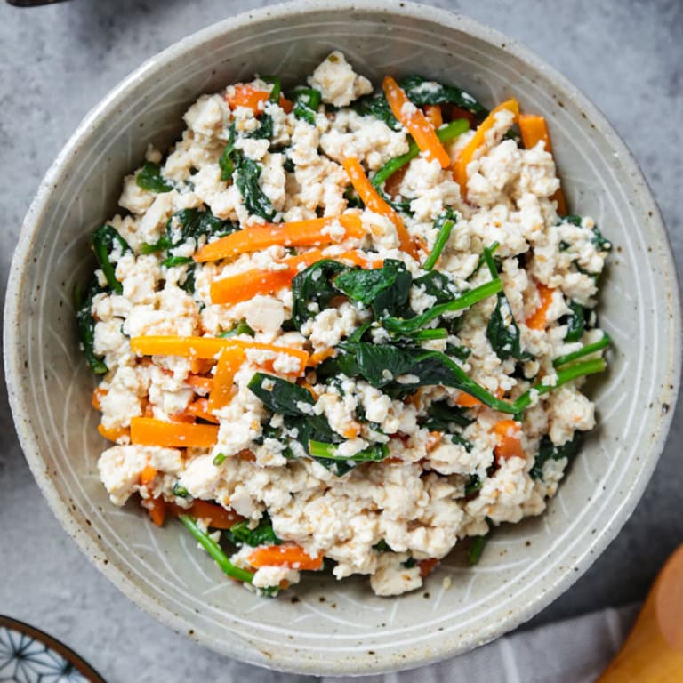 Shiraae (Japanese Mashed Tofu Salad) | Pickled Plum