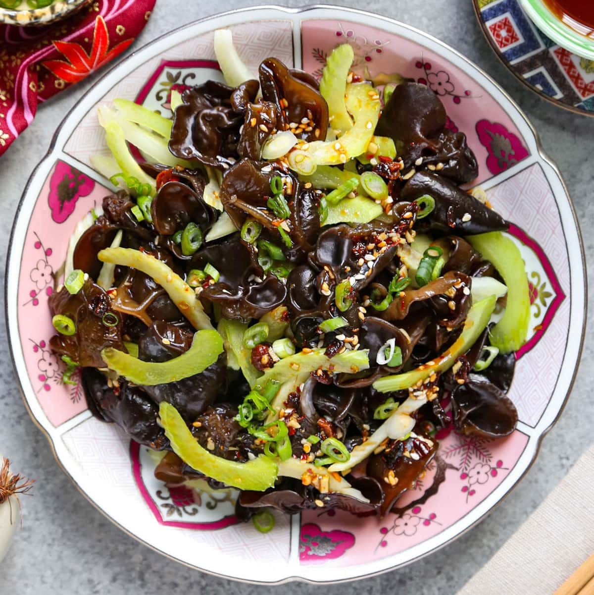 Wood Ear Mushroom Salad | Pickled Plum