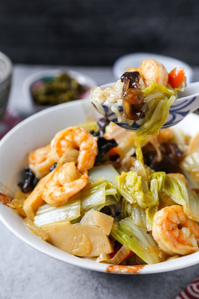 Chukadon (Chinese Style Donburi) | Pickled Plum