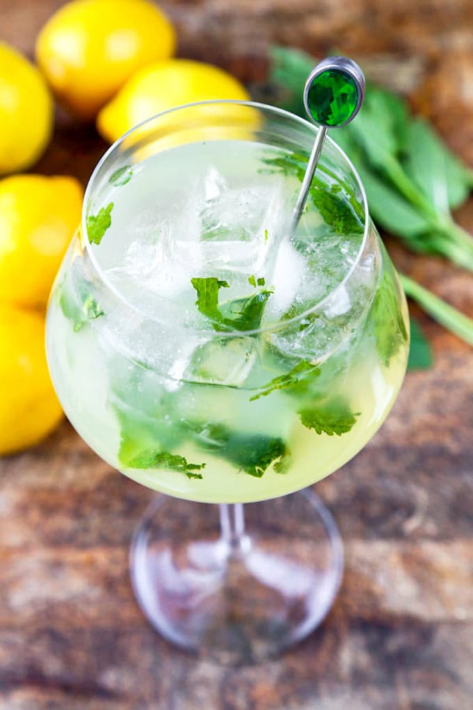 Mint Lemonade (Low Sugar) | Pickled Plum