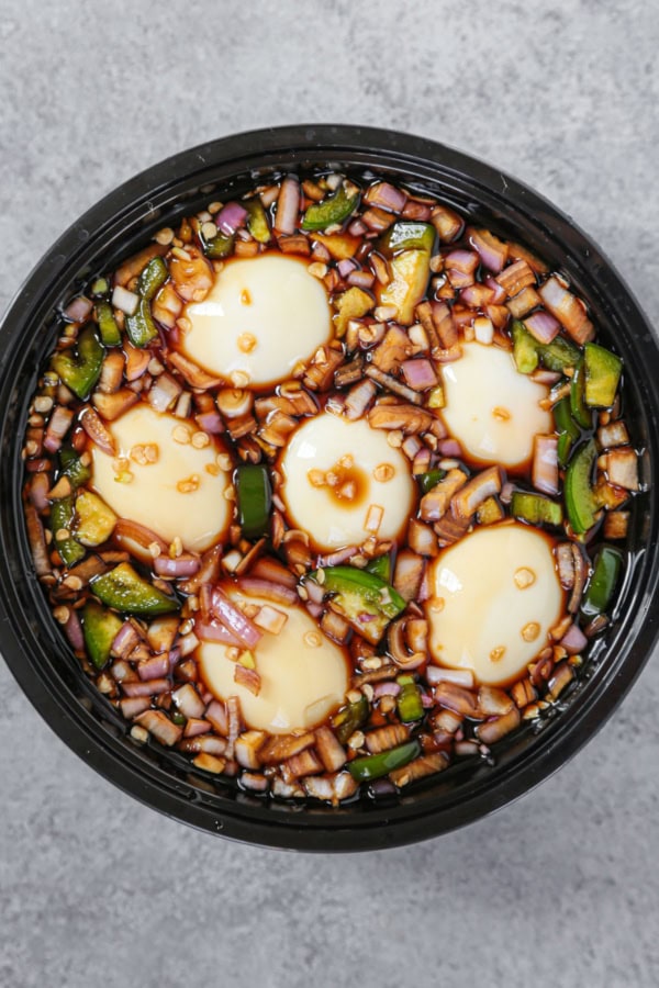 Sweet Korean Marinated Eggs (Mayak Eggs) | Pickled Plum
