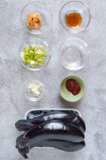 Szechuan Style Nasu Dengaku (Japanese Eggplant) | Pickled Plum