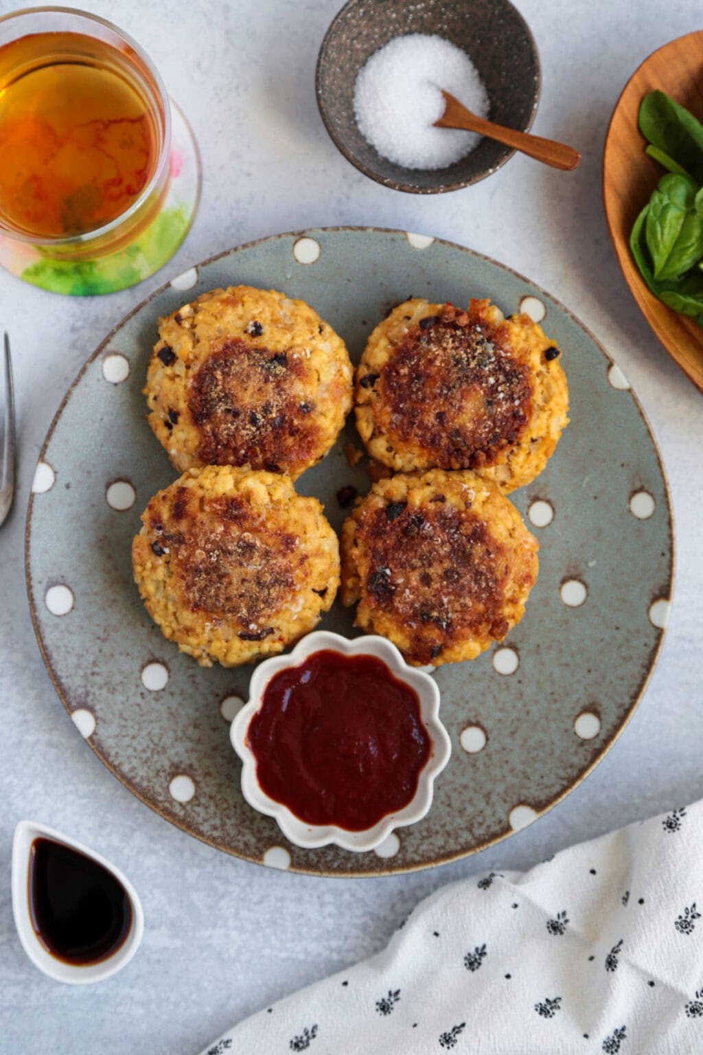 Tofu Burger Patties | Pickled Plum