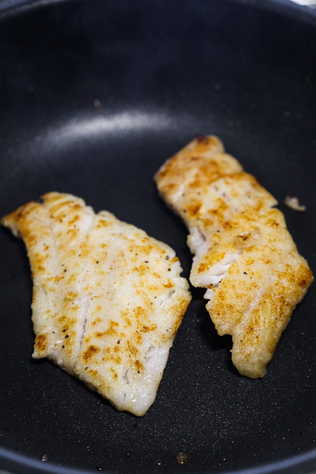 Pan Seared Cod with Tomato Balsamic Sauce | Pickled Plum