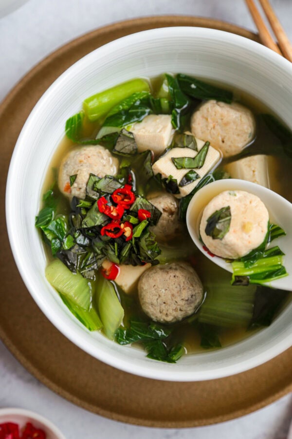 Fish Ball Soup | Pickled Plum