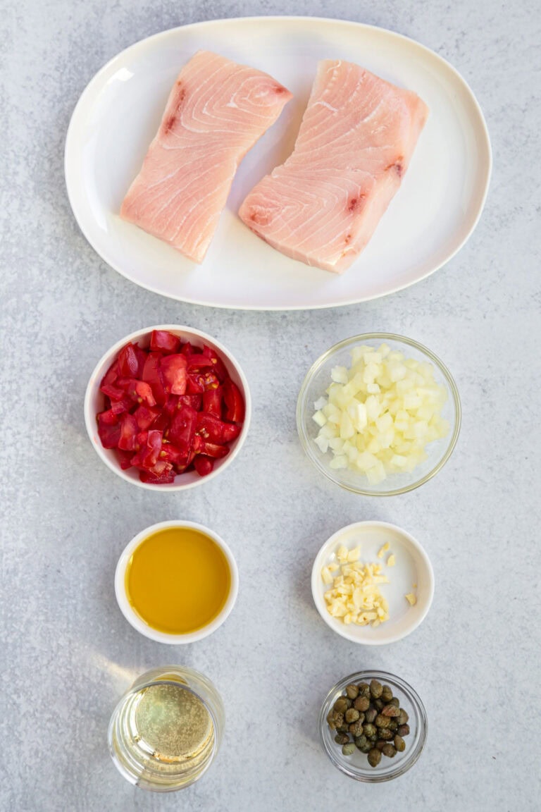 Fish Provençale with Fresh Tomatoes & Capers