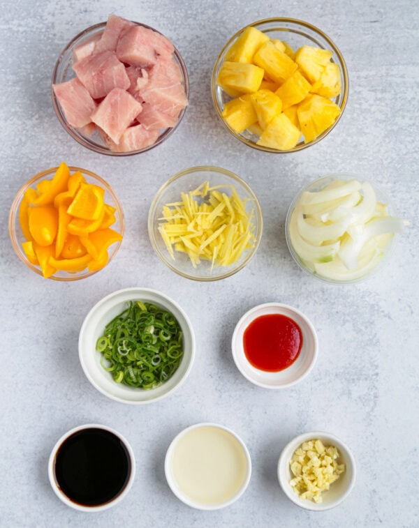 Fish and Pineapple Stir Fry (Sweet & Sour Chinese-Style Dinner)