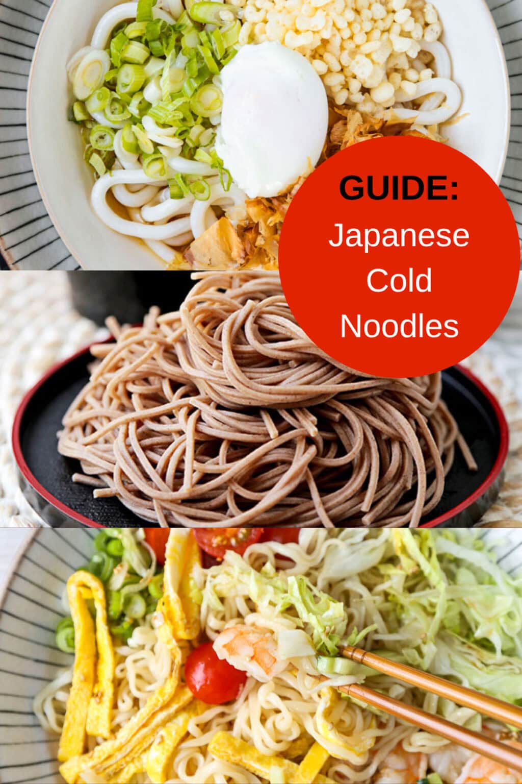 Cold Japanese Noodles: A Guide to Somen, Soba, Udon, and More